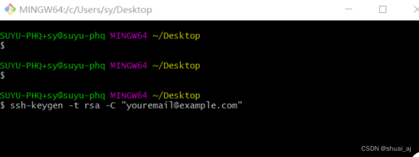 初学Git 问题解决_git push ssh connect-CSDN博客