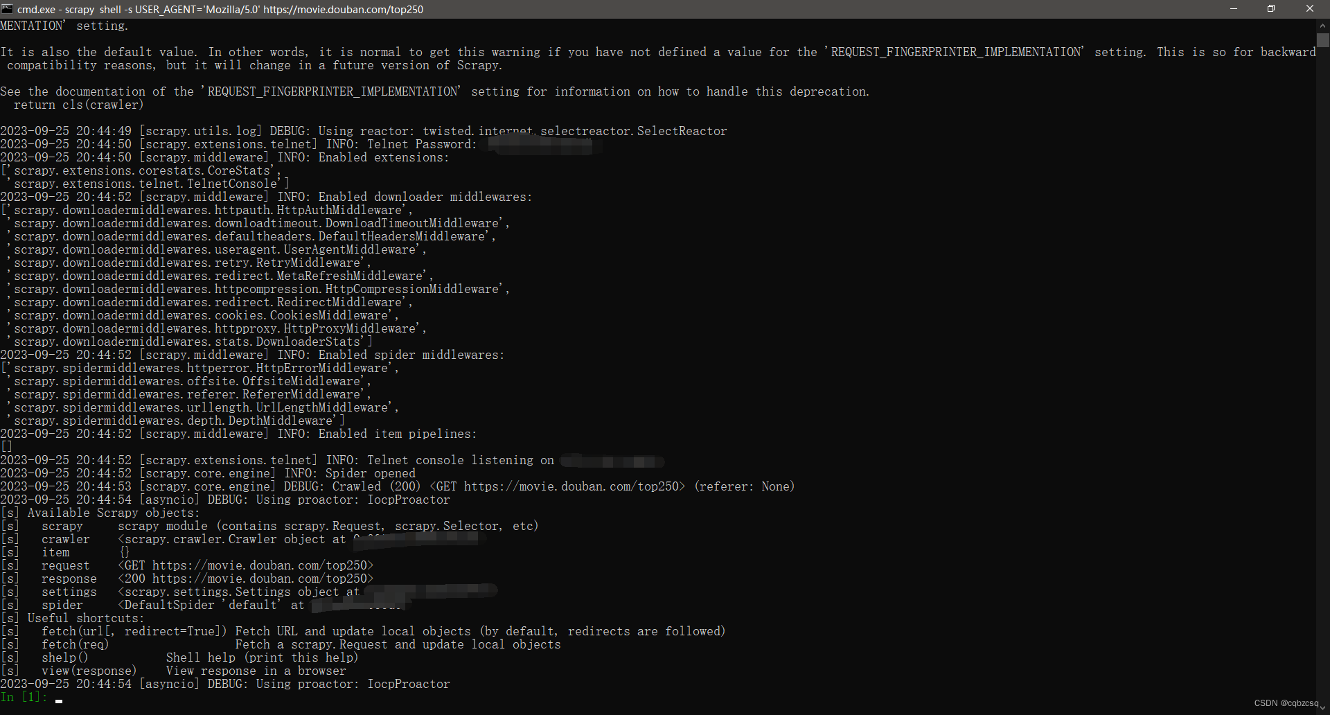 Python爬虫爬取豆瓣电影短评（爬虫入门，Scrapy框架，Xpath解析网站，jieba分词）_python中爬取10页电影的相关评论-CSDN博客