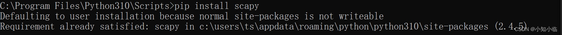 VScode中python配置scapy模块_vscode安装srapy环境-CSDN博客