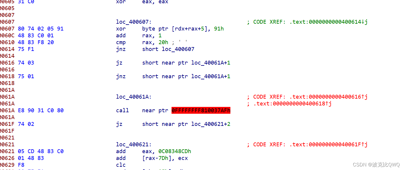 你知道junk code吗[花指令][WUSTCTF 2020]funnyre_c++ junk code 生成器 e源码-CSDN博客
