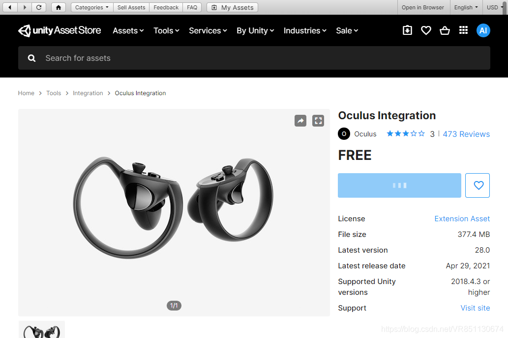 Unity — Oculus Quest2结合Unity开发:一,Unity环境配置和Oculus开发设置！_unity集成头显-CSDN博客