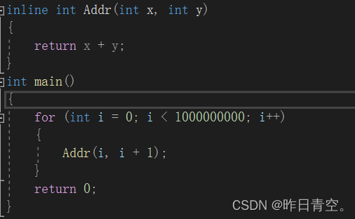 C++入门之内联函数与auto、nullptr、for关键字_内联展开条件-CSDN博客