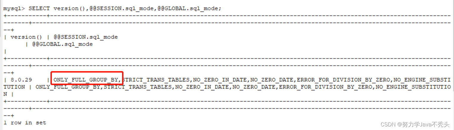 docker 解决mysql严格问题 sql_mode=only_full_group_by 备忘_docker mysql 大小写严格 ...