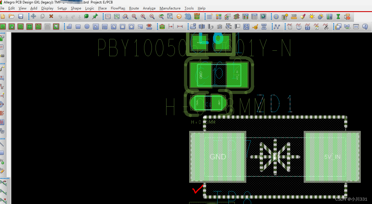 【Cadence Allegro PCB Design如何导出封装库 复用现有PCB板上的封装库】_allegro怎么从pcb导出封装-CSDN博客