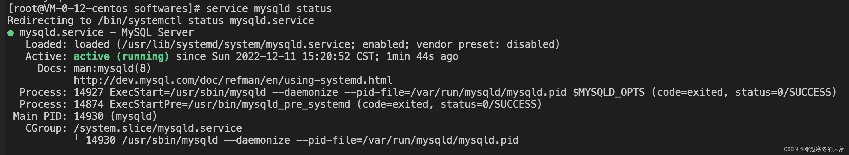 在Linux CentOS上安装mysql5.7_mysql57-community-release-el7-11.noarch.rpm-CSDN博客