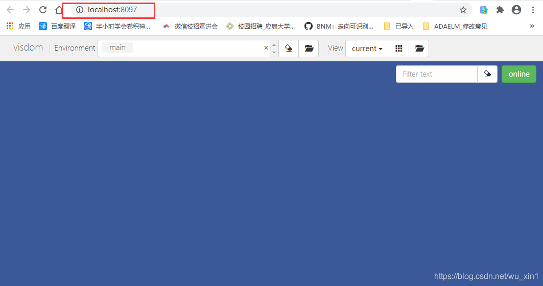 pytorch专属可视化入门：visdom （pycharm上操作）_visdom怎样才算运行成功?-CSDN博客
