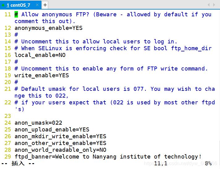 CentOS7使用软件vsftpd搭建FTP服务器（附3个实例）_systemctl start vsftpd在哪里输入-CSDN博客