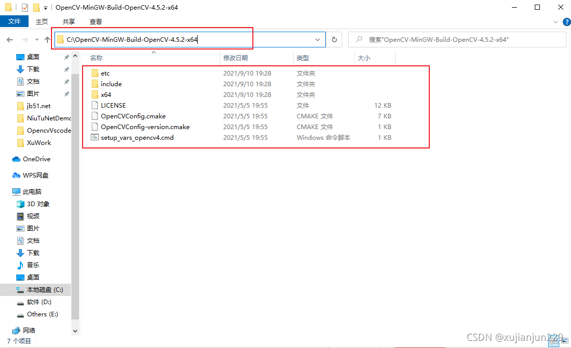 win10下VSCode配置opencv4.5.2（64位应用程序）_opencv-mingw-build-opencv-4.5.2-CSDN博客