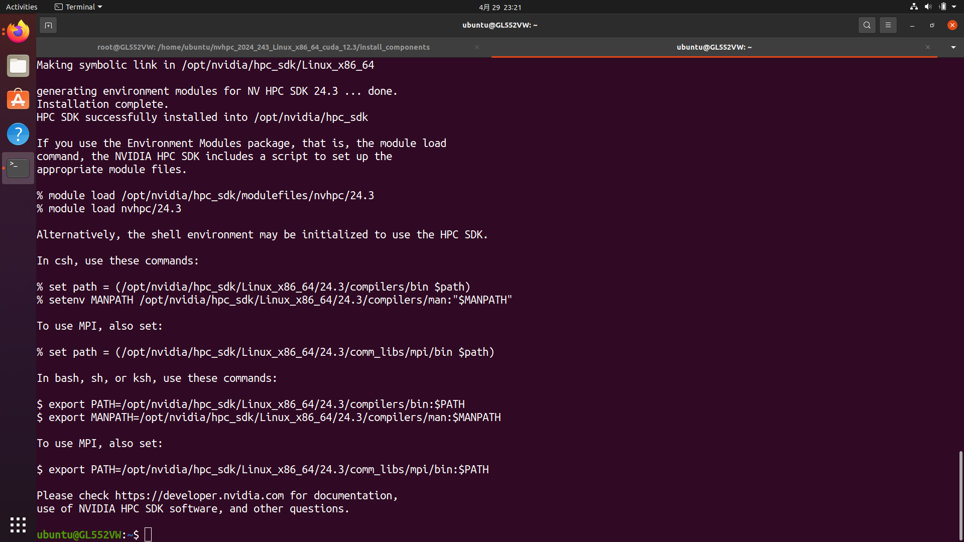 Ubuntu系统安装nvfortran详细步骤【笔记】-CSDN博客