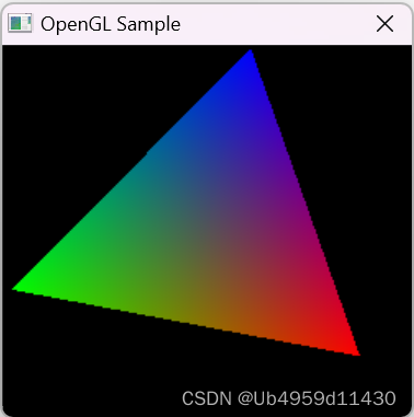 【C++/OpenGL】旋转三角形_opengl 三角形 旋转-CSDN博客