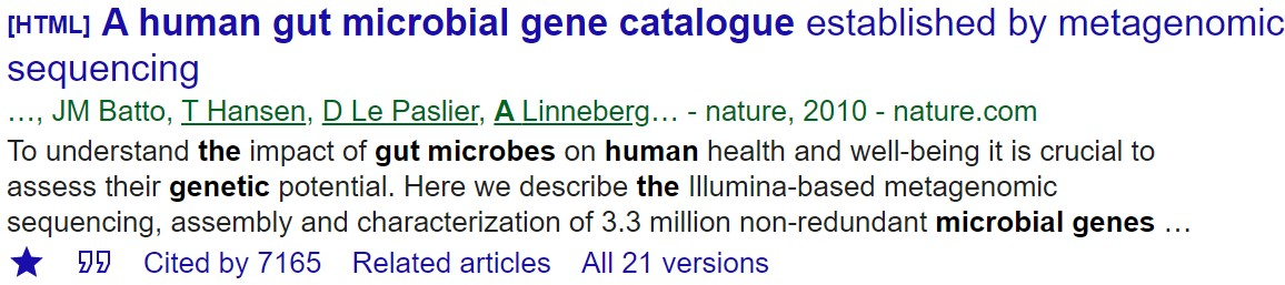 Nature：基于宏基因组测序构建人类肠道微生物组参考基因集_our other genome a gene catalogue of the human gut-CSDN博客