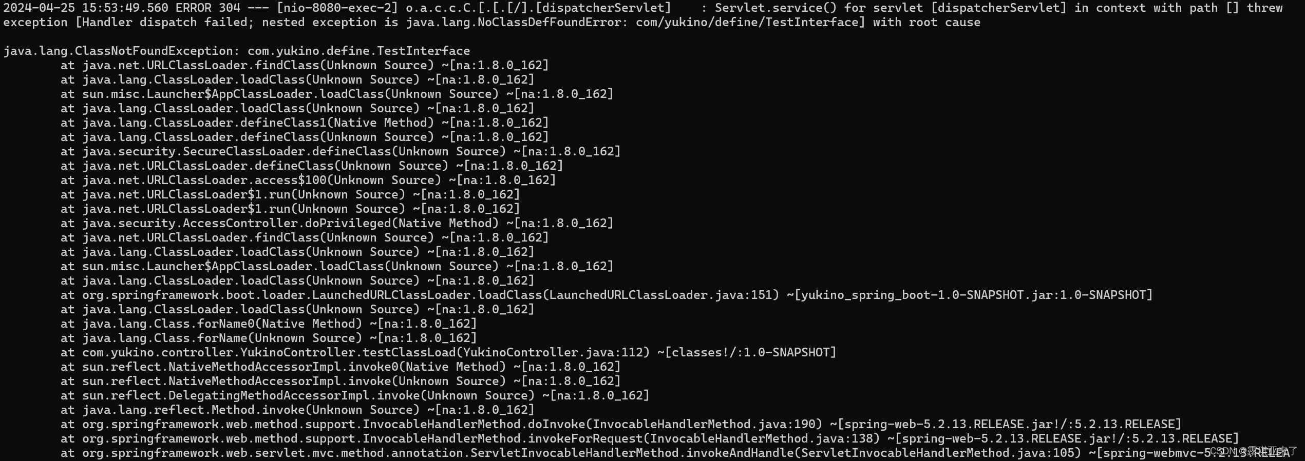 springboot项目通过jar包启动和开发工具启动所使用的类加载器不同_springboot启动时类加载器能修改吗-CSDN博客