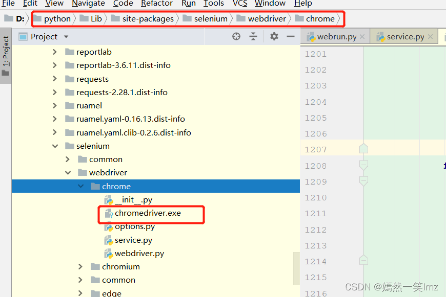 解决：selenium.common.exceptions.WebDriverException: Message: ‘chromedriver‘ executable needs to 问题 ...