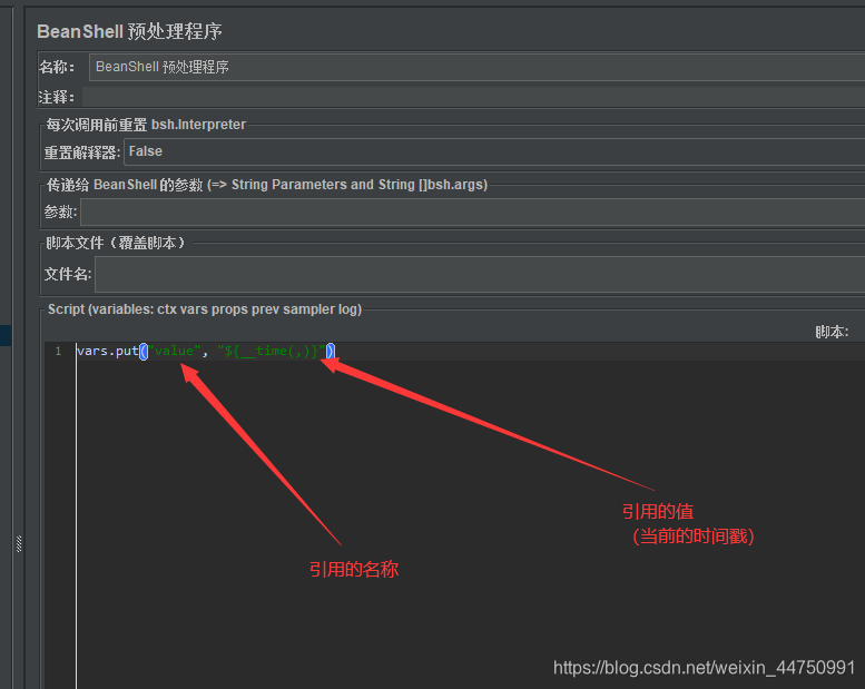 jmeter：Beanshell PreProcessor（BeanShell 预处理程序）的简单使用方法-CSDN博客