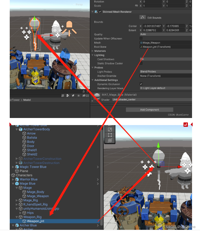 unity shader中获得模型中心点 + 中心点详解_unity 如何看物体中心点-CSDN博客