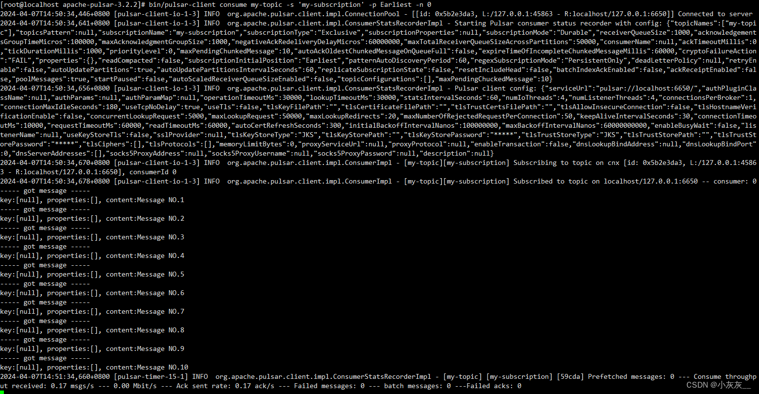 Apache-Pulsar安装操作说明_org.apache.pulsar-CSDN博客