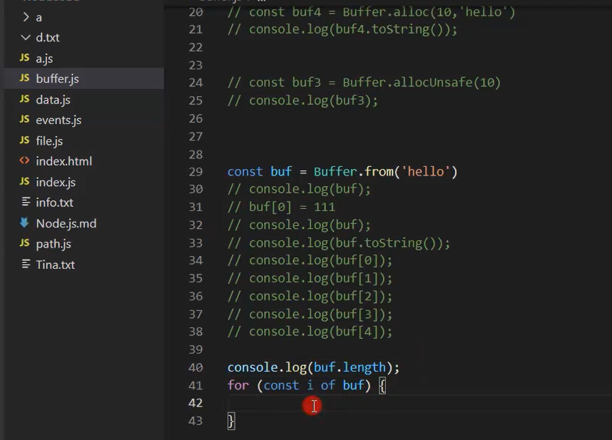 前端学习笔记202305学习笔记第二十五天-buffer遍历-CSDN博客