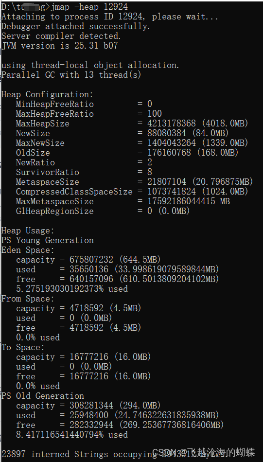 JVM-6.JVM调优工具详解及调优实战_jmap -histo:live-CSDN博客