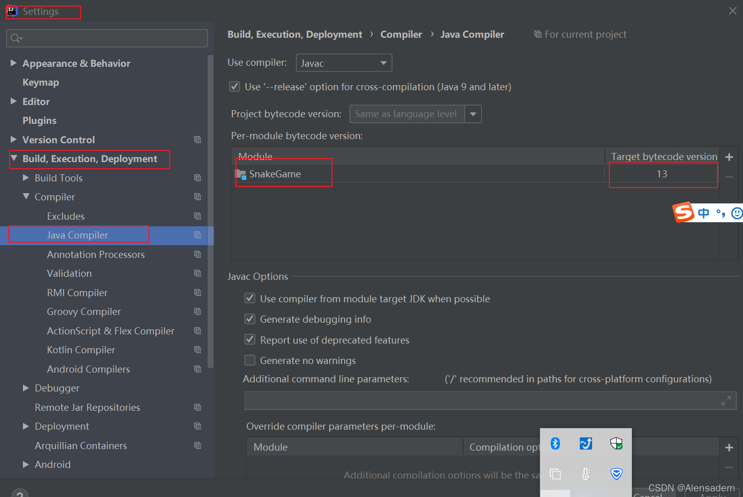 IDEA build 时遇到的版本不适配警告问题_javac 11 was used to compile java sources-CSDN博客