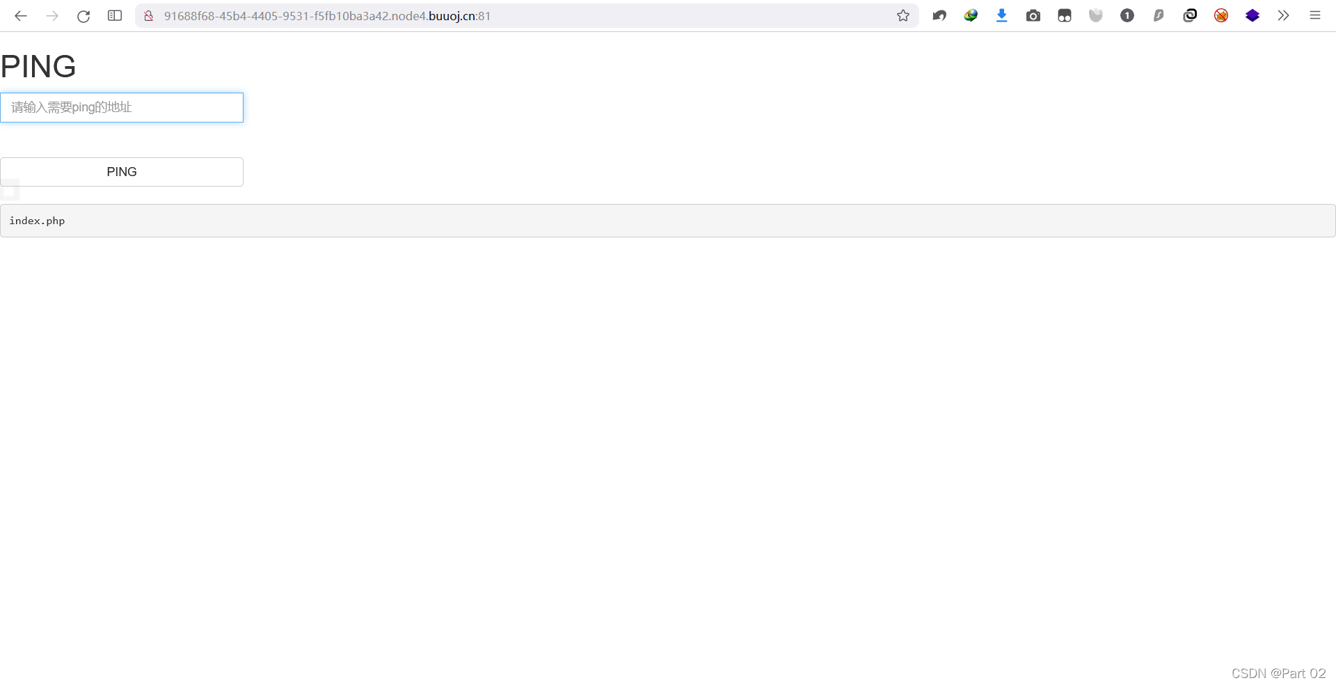 BUUCTF，Web：[ACTF2020 新生赛]Exec_ctf竞赛web修改网址127.0.0.1-CSDN博客