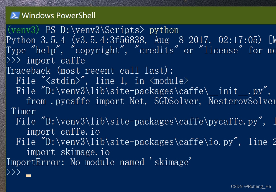Windows 10下使用预编译文件安装CAFFE_caffe windows预构建版本-CSDN博客