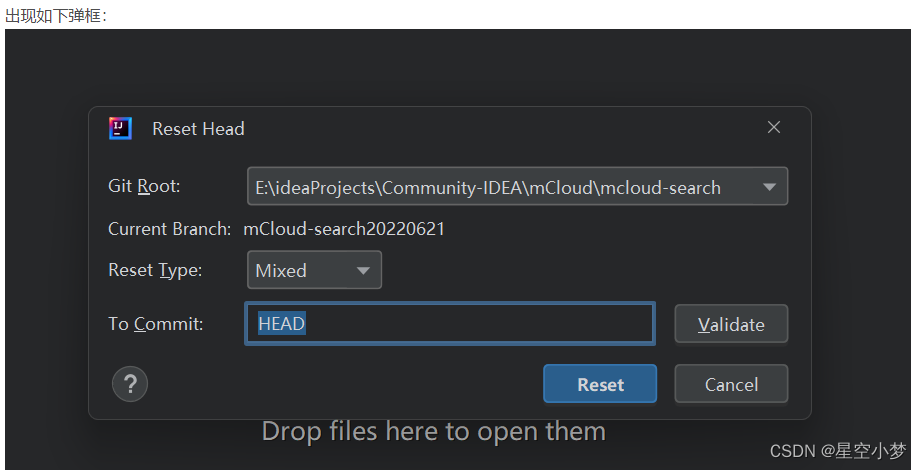 Idea Git 代码已经commit,但未 Push推送,如何撤销提交缓存区代码idea 撤回已经commit但未push的代码 Csdn博客