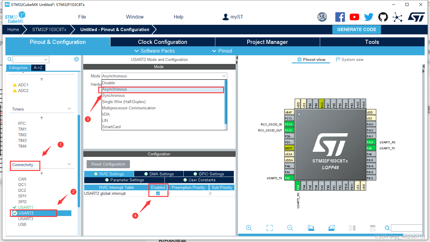 **EIDE+STM32CUBEMX+HAL库 开发stm32f103c8t6 平衡车**_eide daplink-CSDN博客