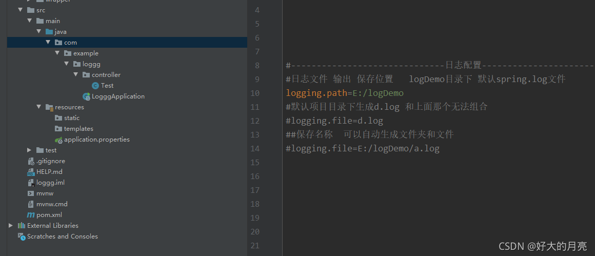 springboot的日志文件路径配置logging.file和logging.path-CSDN博客