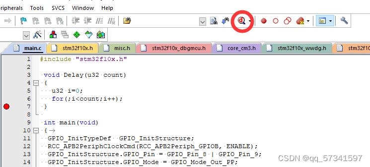 单片机bug查找 keil5 调试步骤_keil怎么看错误在哪-CSDN博客
