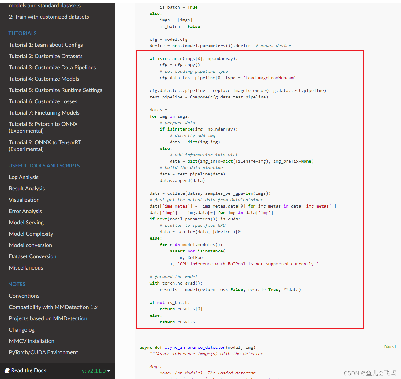 result = inference_detector(model, frame)_det res =inference detector-CSDN博客