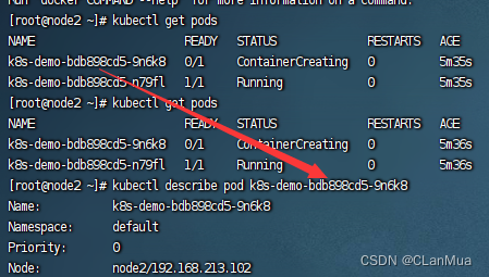K8S pod无法正常运行 显示ContainerCreating状态_statefulset containercreating pod status mountvolu-CSDN博客