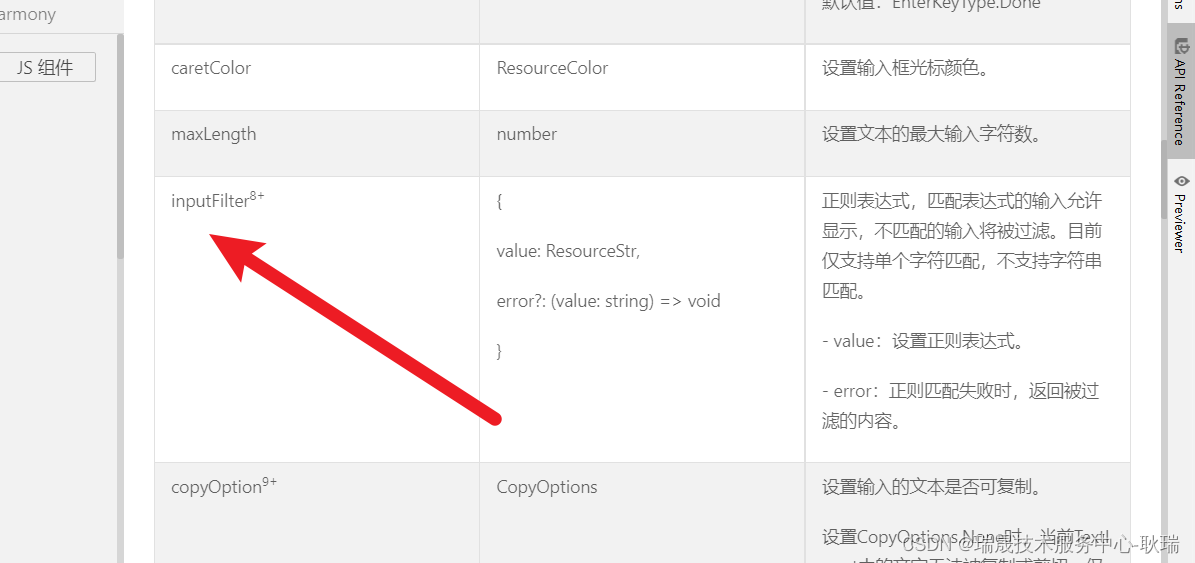 HarmonyOS 讨论一下 TextInput的inputFilter正则表达式解决方案_textinput inputfilter-CSDN博客