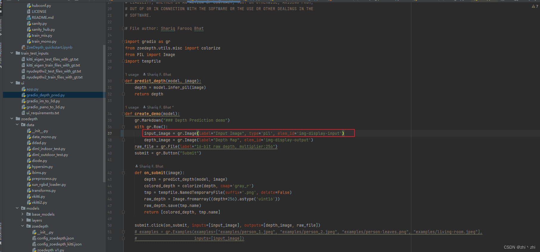 ZoeDepth 安装与使用-CSDN博客