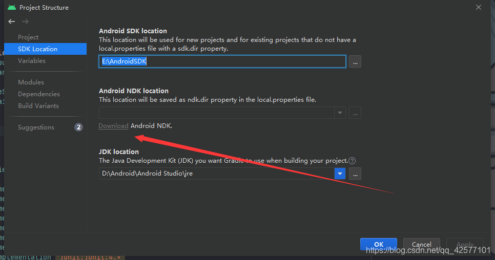报错：NDK at E:\AndroidSDK\ndk-bundle did not have a source.properties file-CSDN博客
