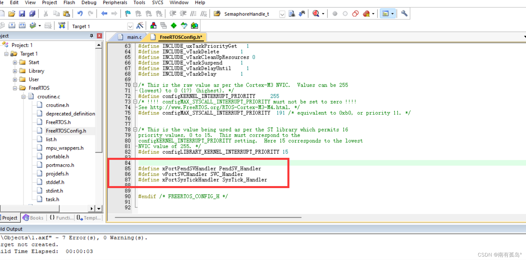 FreeRTOS_Stm32F103系列单片机标准库移植_stm32103 freertos-CSDN博客