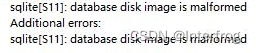 SVN报错 “database disk image is malformed“ 2步解决_svn database disk image is malformed-CSDN博客
