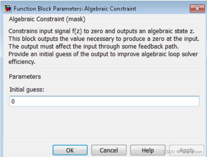 Algebraic Constraint 代数约束-CSDN博客