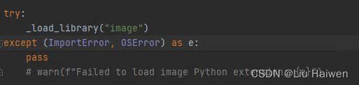 Userwarning: Failed to load image Python extension-CSDN博客