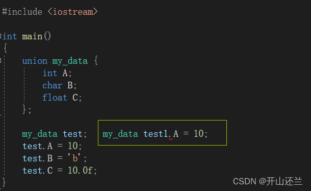 c++中的struct与union_union struct c++-CSDN博客