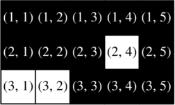 Codeforces Round #766 (Div. 2) A. Not Shading 翻译 题解_there is a grid of h rows and w columns ...