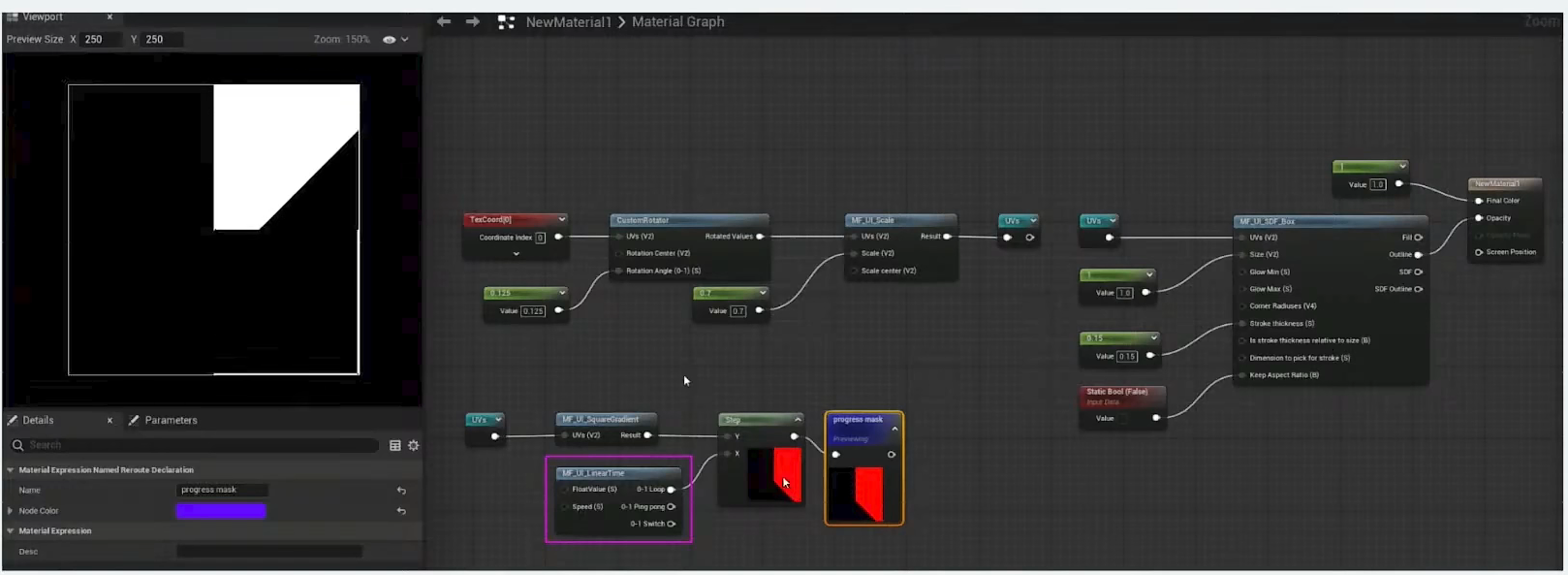 UE5 - UI Material Lab 学习笔记-CSDN博客