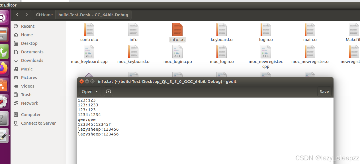 【Ubuntu】QT框架0基础开发教学：带软键盘的登录注册用户系统_ubuntu下qt界面开发-CSDN博客