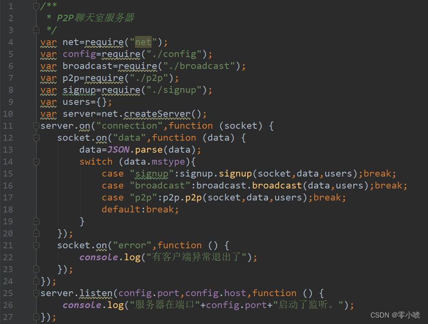 使用nodejs+Socket打造P2P实现多人聊天室_node.js多人聊天室-CSDN博客