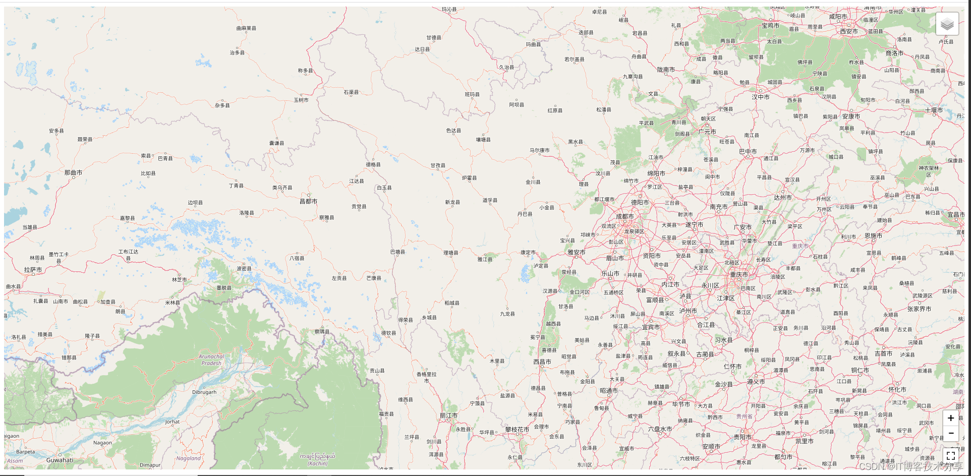 leaflet.js 地图添加全屏的功能2种方法_移动端使用leaflet展示全屏地图-CSDN博客