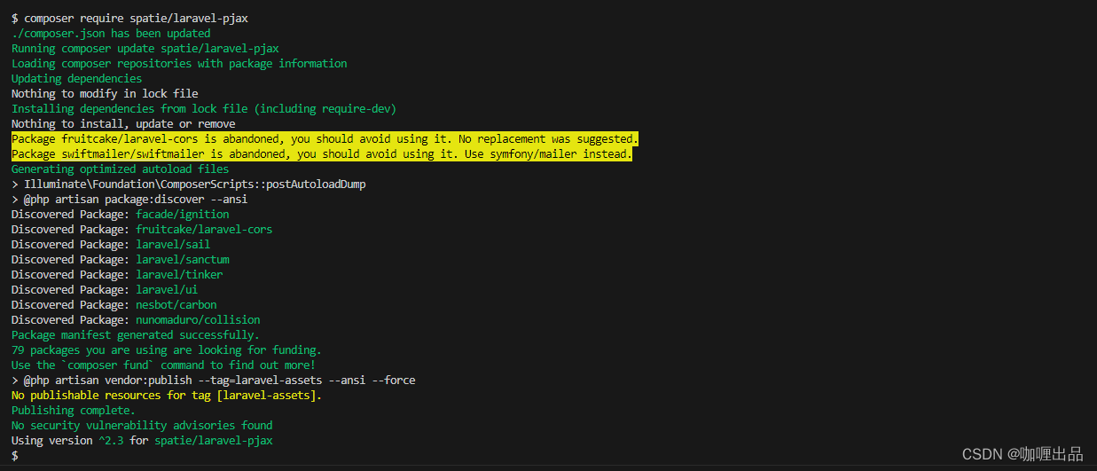 Laravel Pjax（PushState + Ajax）无刷新更新页面-CSDN博客