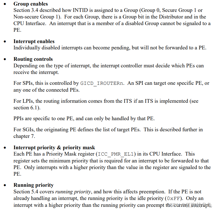ARM GIC（三） GIC V3 Handling Interrupts学习笔记。_running priority:值-CSDN博客