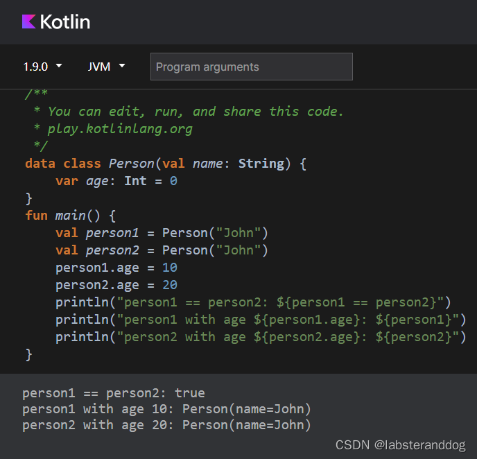 Kotlin类与对象(七）：数据类_android kotlin data数据类-CSDN博客