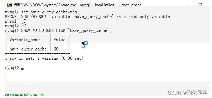 【mysql高级】应用优化及mysql中查询缓存优化以及mysql内存管理及优化mysql8 开启缓存 Csdn博客