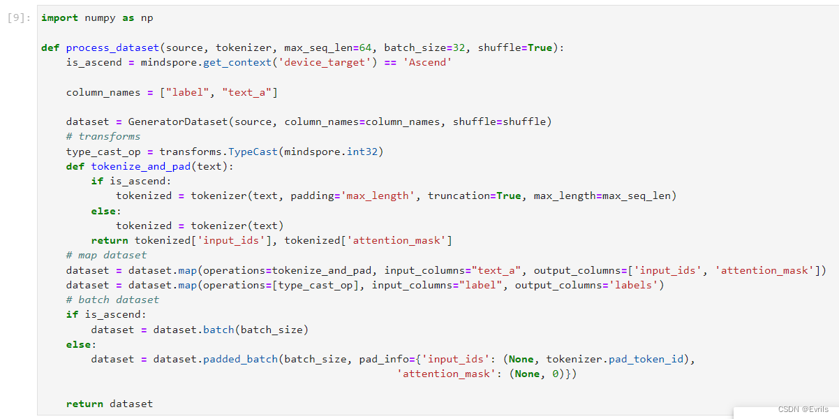 昇思25天学习打卡营第10天|基于 MindSpore 实现 BERT 对话情绪识别_bert的网络结构 mindspore-CSDN博客