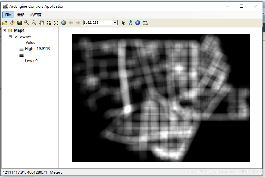 ArcEngine代码 GP密度分析之线密度分析_java arcengine 密度分析-CSDN博客